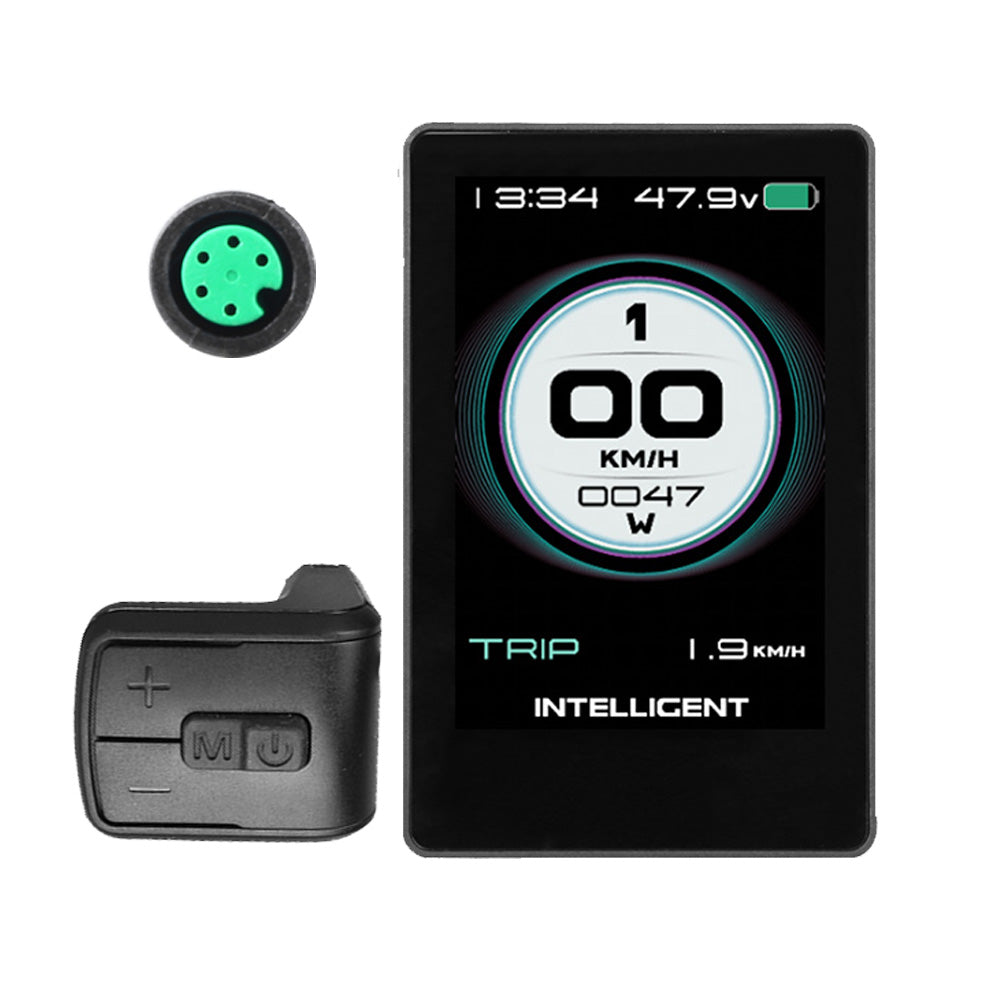 DZ40 Mini Display LCD Screen for UART Bafang eBike Kits - Varstrom