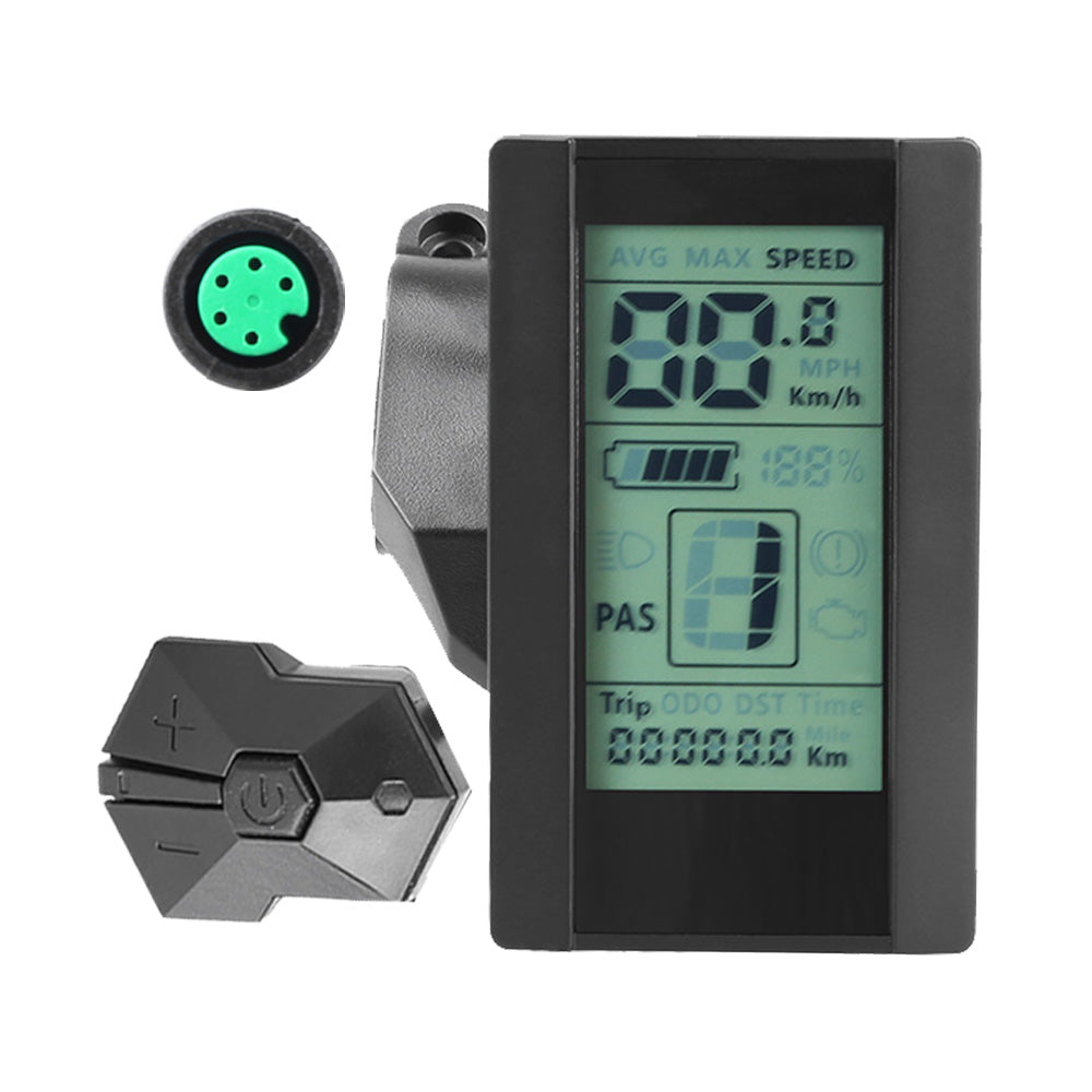 DZ40 Mini Display LCD Screen for UART Bafang eBike Kits - Varstrom