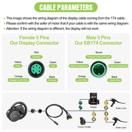 2025 Varstrom E-Bike Display SW2-M58 - 3.8" Full Color LCD Screen eBik